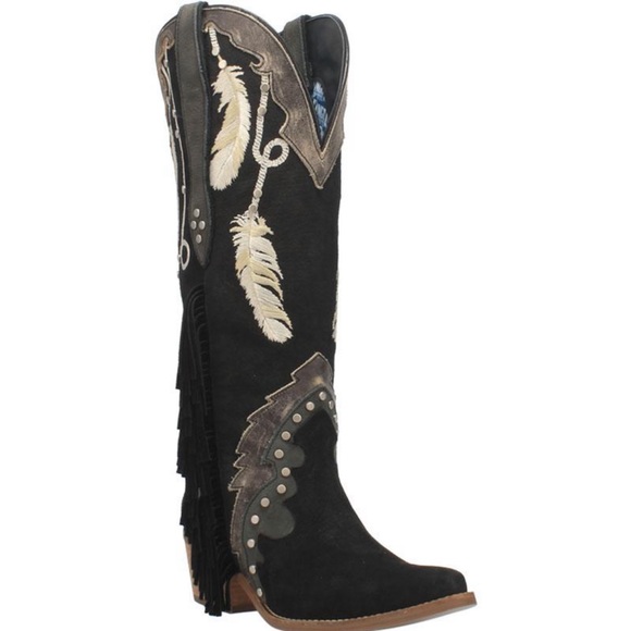 Shoes | Dingo 1969 Black Western Cowboy Boots | Poshmark